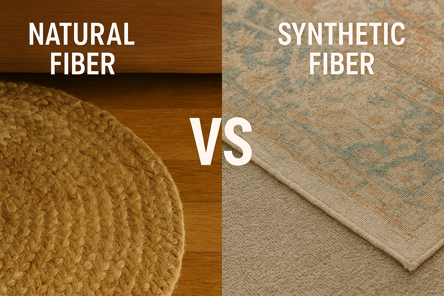 Natural vs. Synthetic Fibers: Which Rug Material Is Right for You? – USTIDE