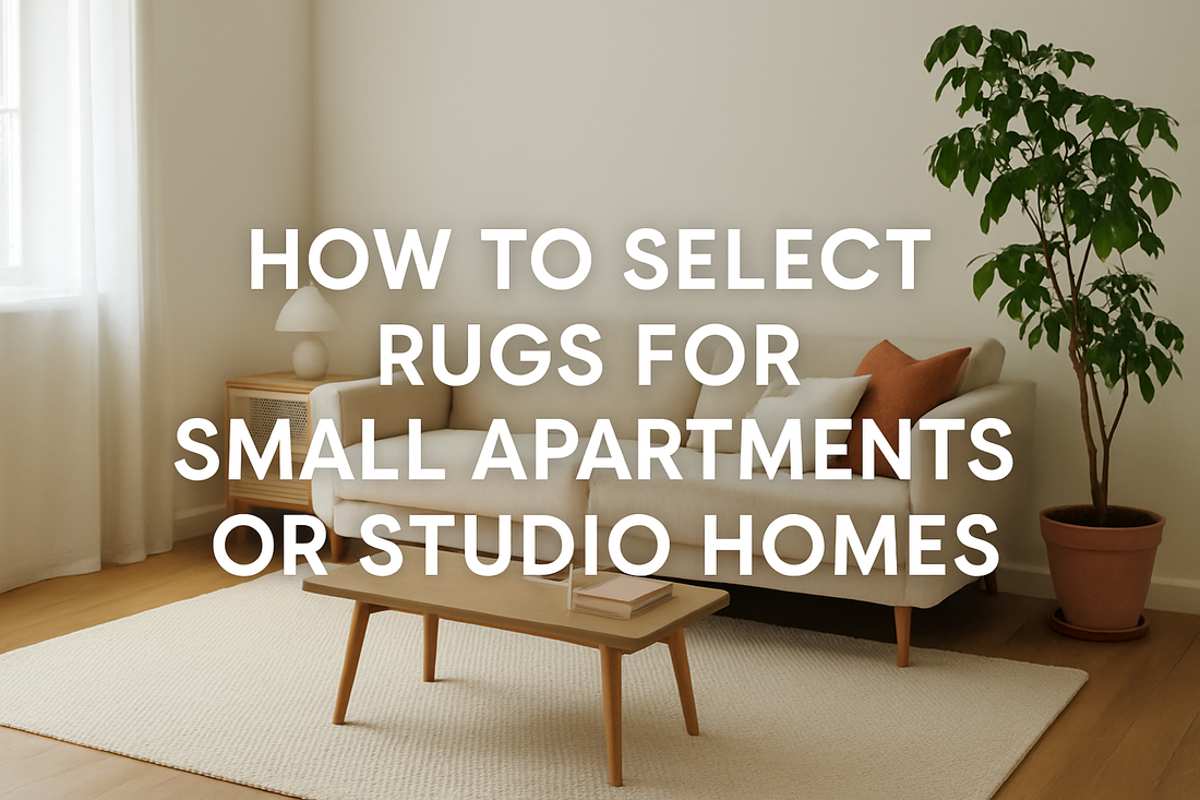 How to Select Rugs for Small Apartments or Studio Homes – USTIDE