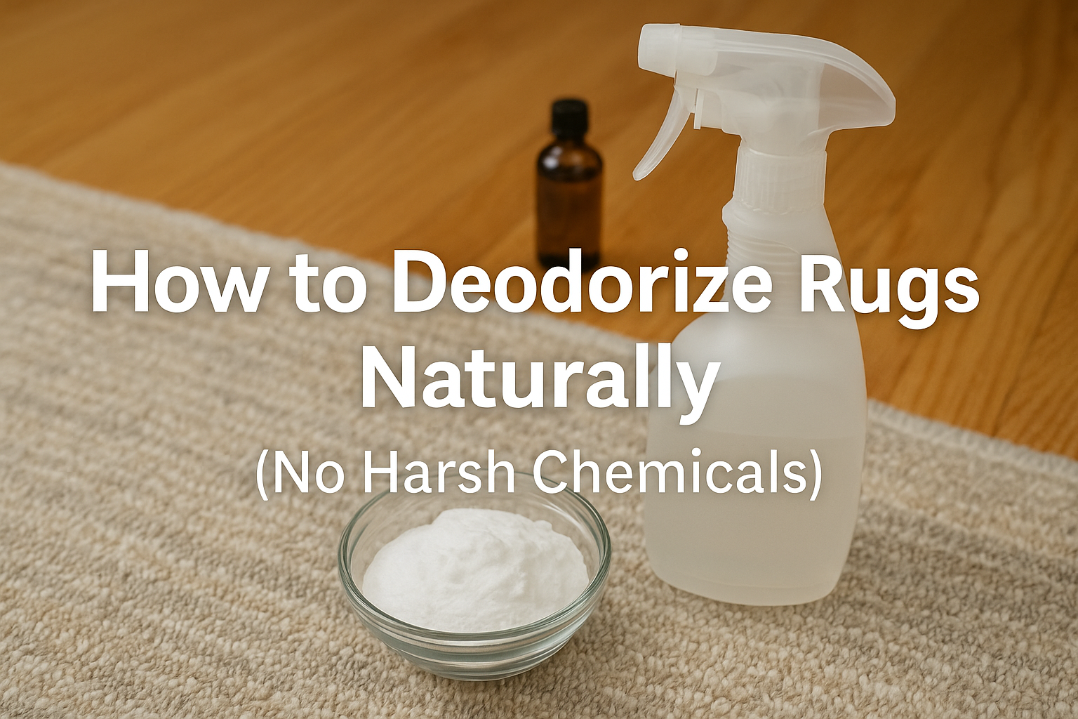 How to Deodorize Rugs Naturally (No Harsh Chemicals) – USTIDE