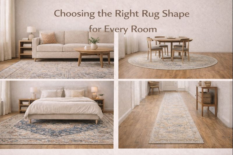 Choosing the Right Rug Shape for Every Room – USTIDE