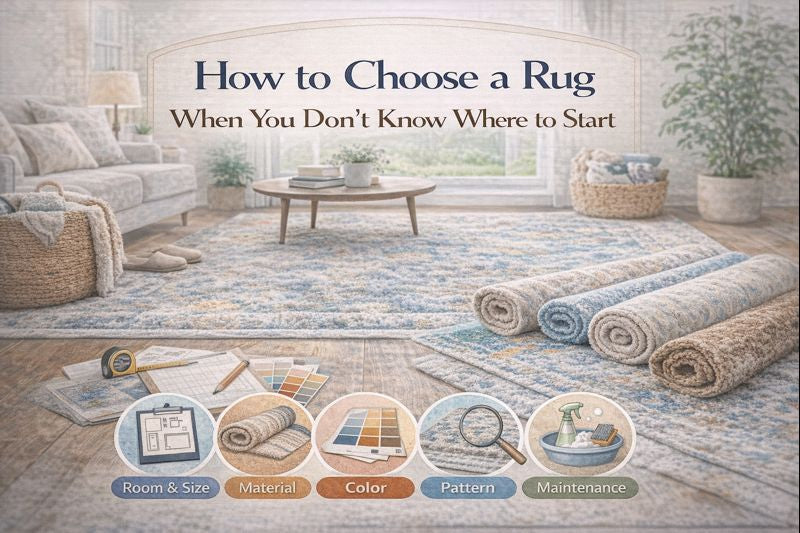 How to Choose a Rug When You Don’t Know Where to Start – USTIDE